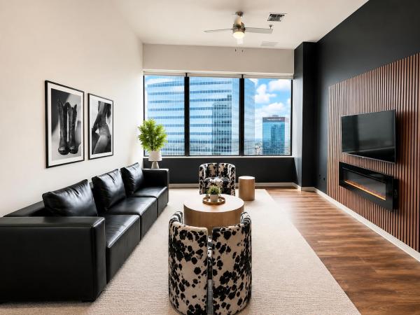 Downtown Dallas Penthouse With City Views, Free Parking, Gym & Pool - Dallas, TX