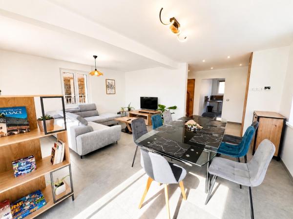 Maison Contemporaine Haut Standing - 4 Chambres, Terrasse, Spa & Espace Vert - Bas-Rhin