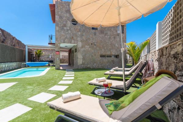Villa Chil - Luxury With Heated Pool And Bbq - Puerto de Mogán