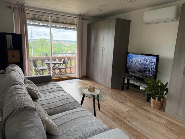 Studio Premium - Clim&fibre - Terrasse - Carmaux Centre - Carmaux