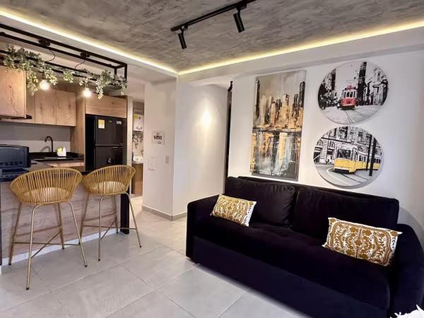 Lujo Y Confort Completo - Apto Moderno 2 Hab Con Aire - Floridablanca