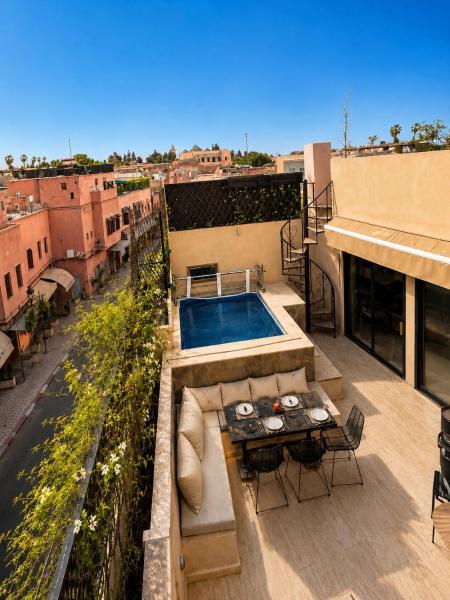 Riad Modern Luna Jaccuzi Rooftop Medina - Marrakech