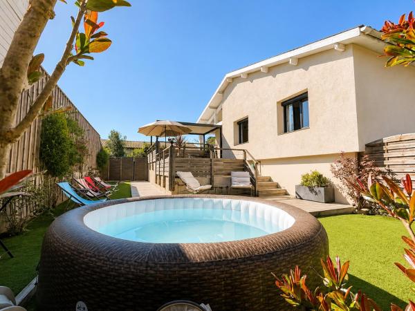 Villa Cosy Avec Spa - Plage à Pied -Gujan-la Hume - Biganos