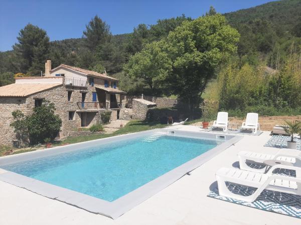 Mas En Pleine Nature Vue Montagnes Piscine & Jacuzzi - Buis-les-Baronnies
