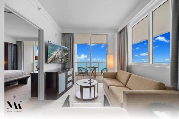 Fontainebleau 1br Beachfront With Balcony - South Beach, FL