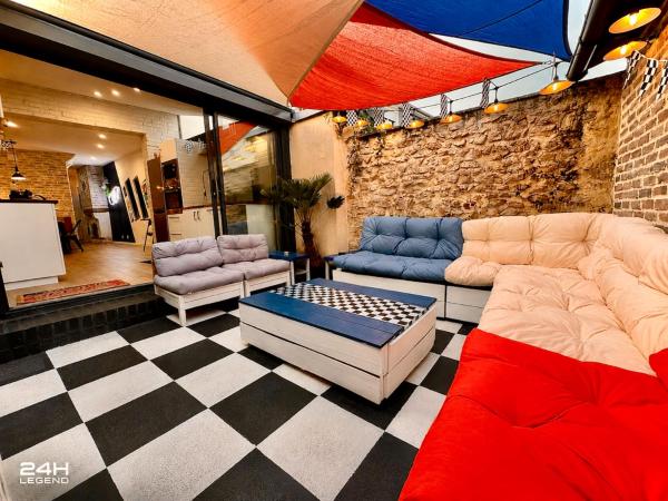 24h Legend - House 10 People With Private Terrace - Le Mans