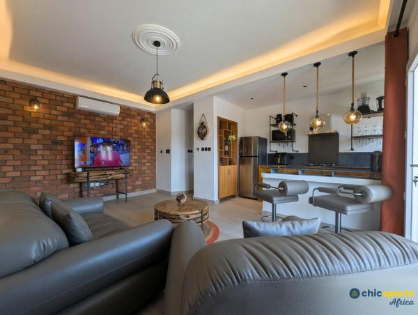 Chic Apart With Balcony, Parking And Great View - Yaoundé