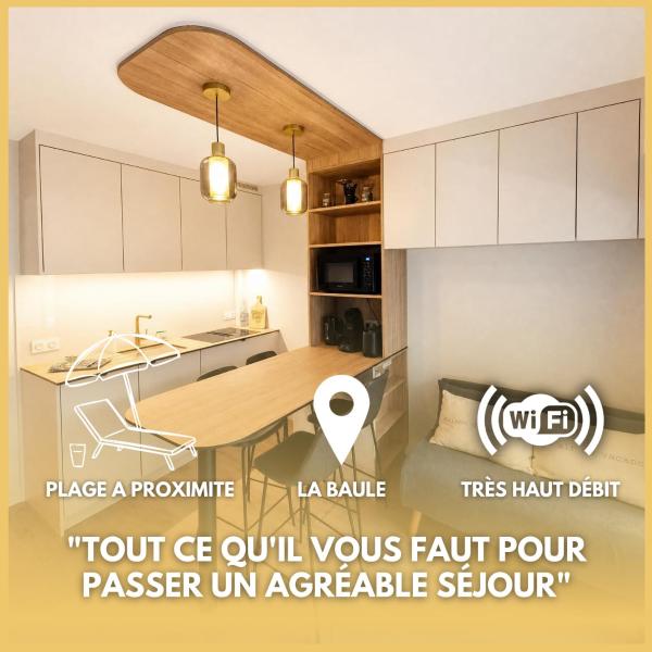 L Ecrin Lajarrige 4 5 Pers Plage 5 Min Terrasse - Le Pouliguen