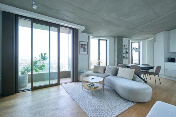 Central Apartment With Amazing View & Free Parking - Copenhaga