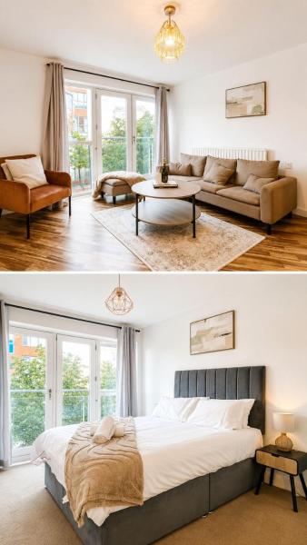 Central Apartment Balcony Intercom Wi-fi Netflix - Birmingham