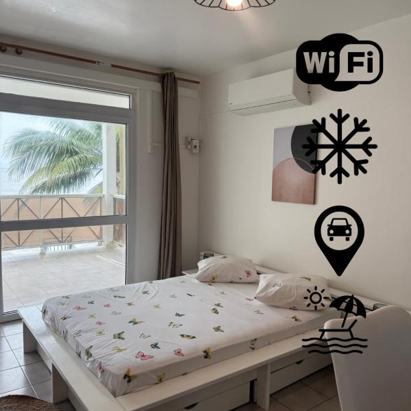 Kaz Mboa Appartement Vue Mer Remire Montjoly Plage Climatisation Wifi Parking - French Guiana