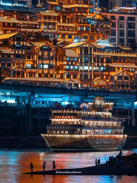 重庆江岛高空江景酒店-解放碑洪崖洞店-Chongqing Jiangdao Holiday Highview Riverside Hotel - Jiefangbei Hongyadong - Chongqing
