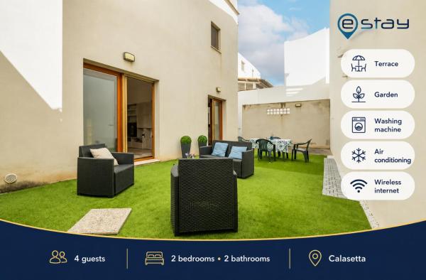Estay - Sunlit 47 - Garden - Aircon - Wifi - Calasetta