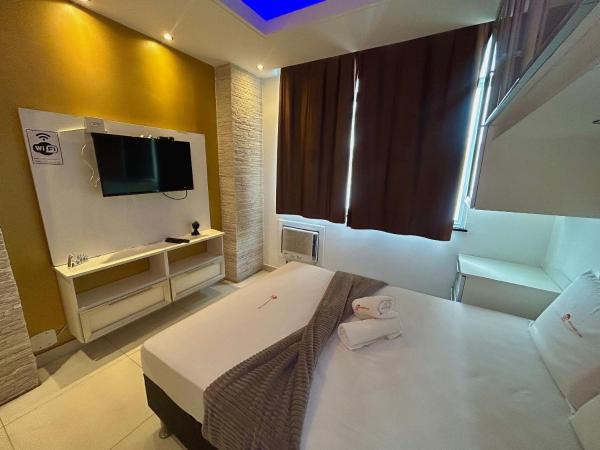 Rio Rentals 021- C043 Studio Com Hidromassagem Na Quadra Da Praia De Copacabana. - Rio de Janeiro