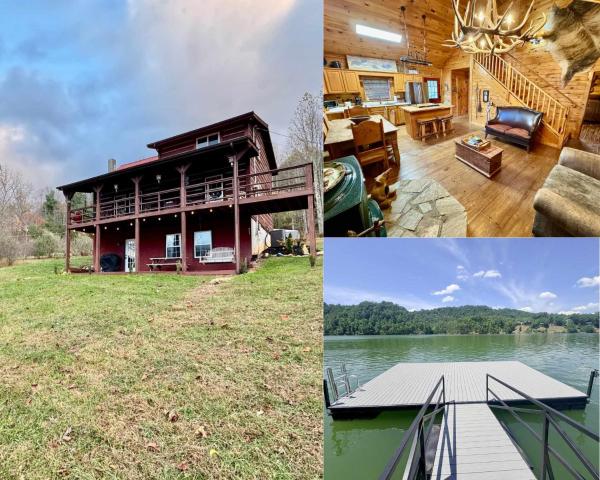 Lakefront Cabin With Private Dock & Mountain Views - Roan Mountain, TN