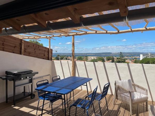 Clim - Parking - Terrasse - Bbq - 5min Centre Sète - Bouzigues