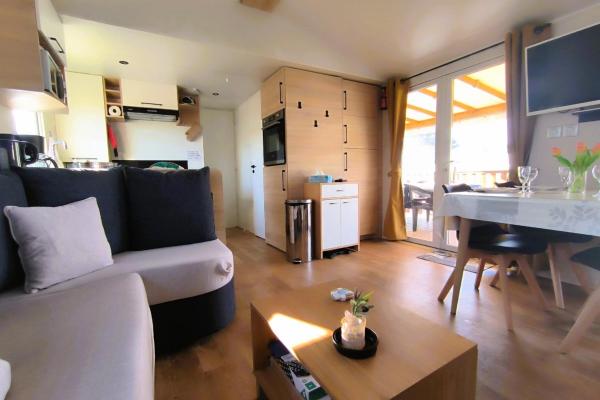 Mobil-home Cosy 2 Chambres Camping Mar Estang Bord De Mer - Torreilles