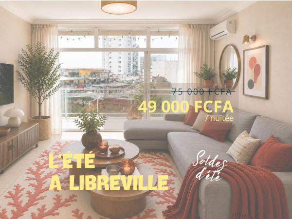 En Caze London - Appartement 2 Chambres - Centre-ville Libreville - Gabon