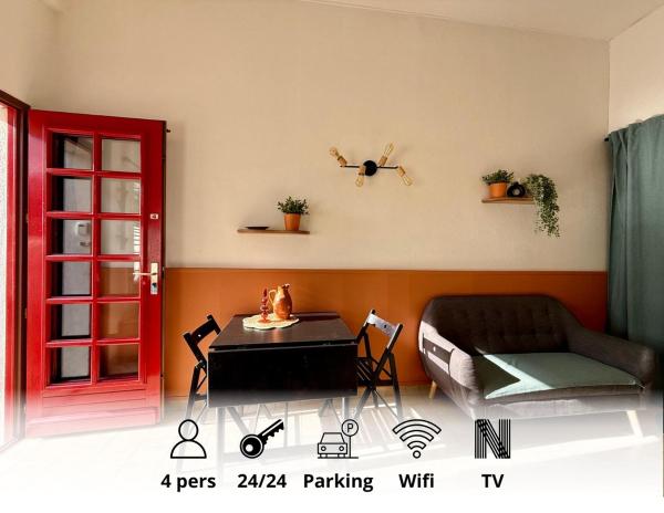 Studio Cosy Avec Mezzanine Et Parking Proche Centre - Tours