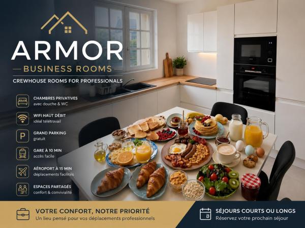 Armor Business Rooms - Private Room For Professionals - Brest