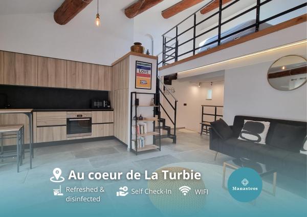 Grand Loft Rénové - Coeur Du Village Médiéval - Eq - Cap-d'Ail