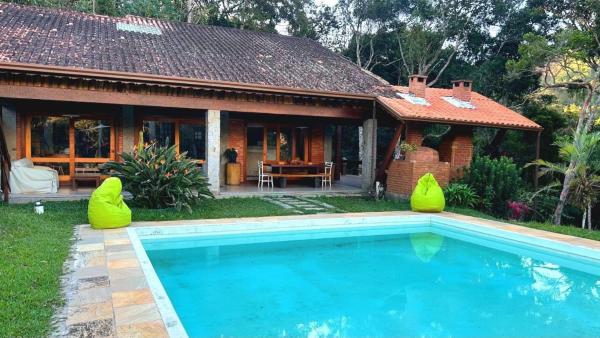 Refúgio Na Serra Com Piscina, Jardim E Natureza - Nova Friburgo