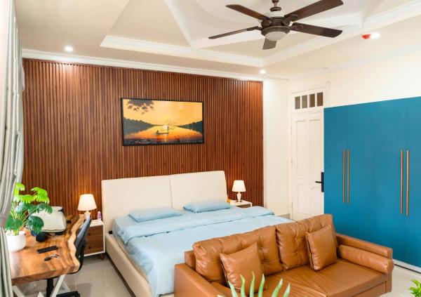 Luxury Nomad Oasis - 1000mbps Wifi & King Bed, 75 Inch Tv, Large Balcony - Da Nang, Province, Vietnam