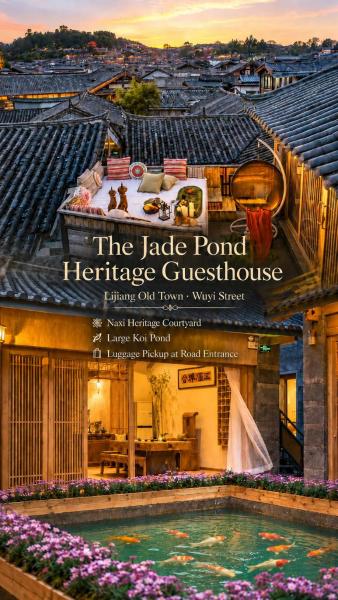 The Jade Pond Heritage Guesthouse - Wuyi Street Branch - Tickets Reservation & Luggage Pick-up Services - Lijiang