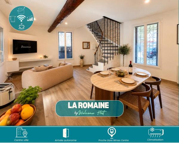 Duplex Central, 2 Personnes, Centre-ville, Lit 180x200 - Gard