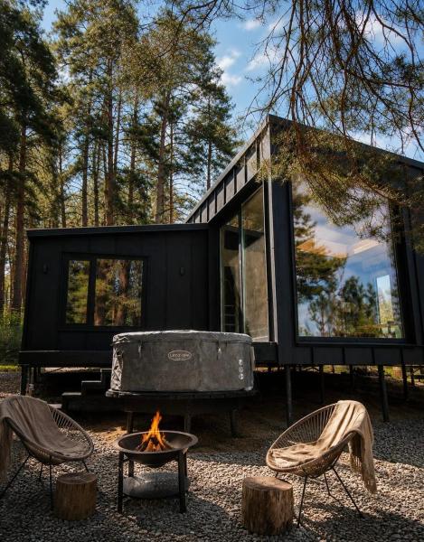 Connect Cabin - Bungalow Brasov, Jacuzzi & Forest View - Transylvania
