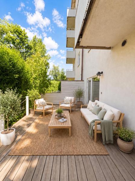 Private 40m2 Terrace & Own Entrance - Stockholm - Lidingö
