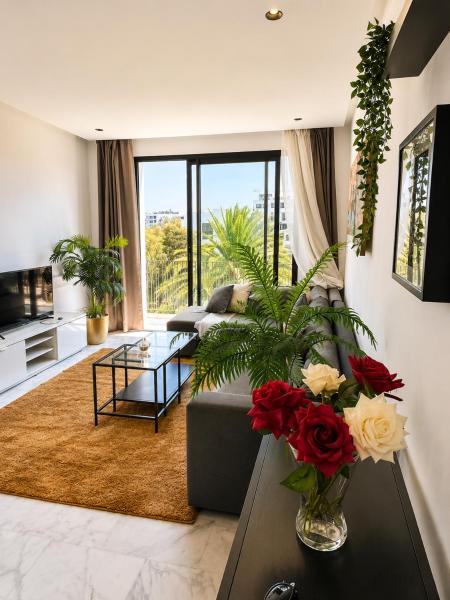 B-living Oasis - Sunny 1br, Palm Views, Balcony - Casablanca, Maroc