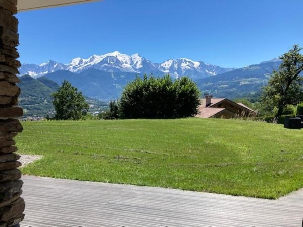 Appartement Vue Montblanc 180 Degrés - Terrasse Et Calme - Sallanches