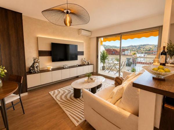 Le Belvédère Californie - Terrasse & Vue Cannes - Cannes