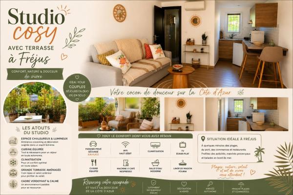 Studio Cosy A 500m De La Plage - French Riviera