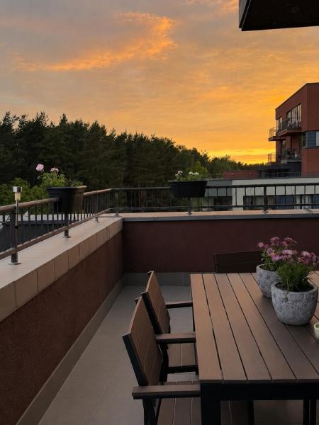 Stylish And Cozy Apartment Near Centre With Terrace And Private Parking - ビルニュス
