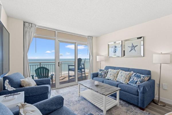Bay Watch Resort 1032 - 2br With Direct Oceanfront Balcony - North Myrtle Beach, SC