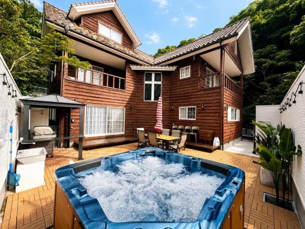 Oceanwood Villa 220平米 一棟貸し別荘 最大20名 吉佐美大浜徒歩12分 温水ジャグジー Bbq ペット可 - Shimoda