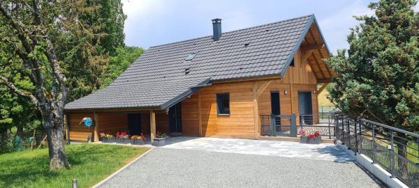 Chalet Avec Jacuzzi Privé, 3 Chambres - Alsace