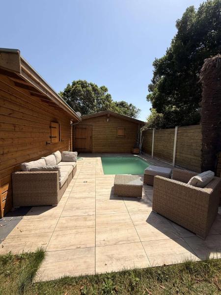 Maison Climatisée Piscine Proche Océan 4 Chambres - Lacanau