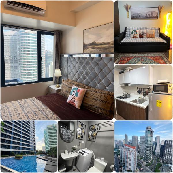Near Airport Air Residences Central Makati With Netflix Fast Wifi One Bedroom - Taguig