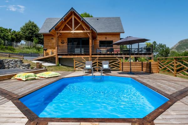 Chalet Neuf Pyrénéen 8 Pers - Proche Ski & Grands Sites - Argelès-Gazost