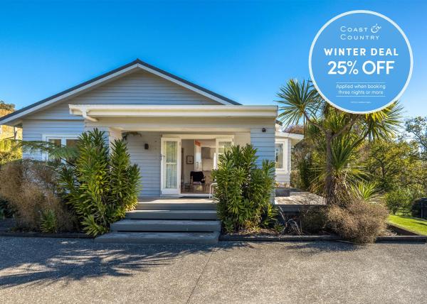 The Grape Shed Cottage - Coast & Country - Waiheke Island