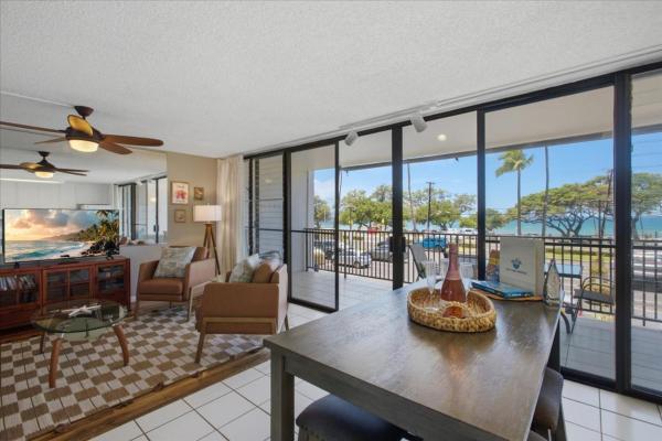 Maui Parkshore 212- 2 Bedroom Kihei Condo, Ac, Across From Beach, View - Wailea, HI