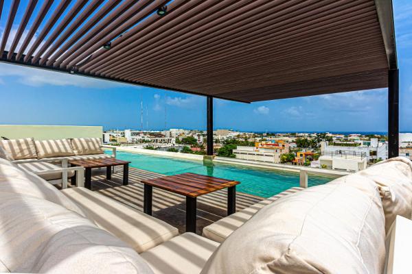 Seaview Roof Pool, Gym Onsite, 4 Blocks To 5th Ave - Cozumel