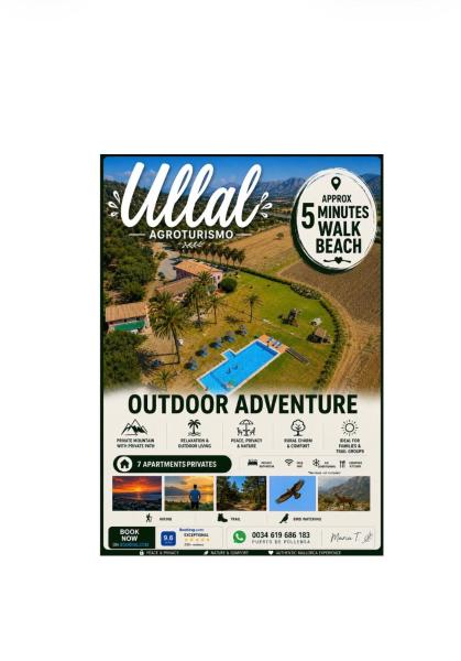 Ullal - Rural Charm-agritourism Approx 65000 Meters Plus Private Mountain Villa And Outdoor Adventure Agritourism Apartment Equipated - Private Mountain Path Approximately 5 Minutes Walking From The Beach -Ideal For Relaxation - Port de Pollença
