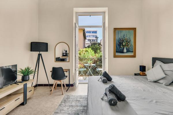 Charming Studio, Balcony With Garden View, Nice Libération - Nice
