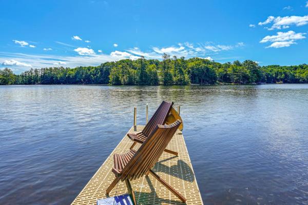Waterfront Sand Pond Cabin W/ Views & Fire Pit - Beach Road, ME