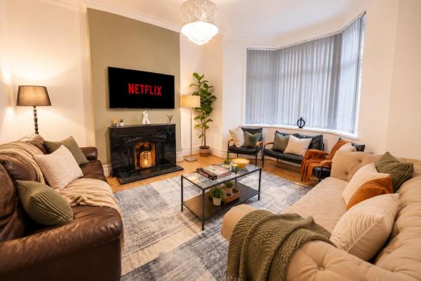 Cardiff Central Spacious House 5 Bedrooms 3 Bathrooms Free Parking - Barry