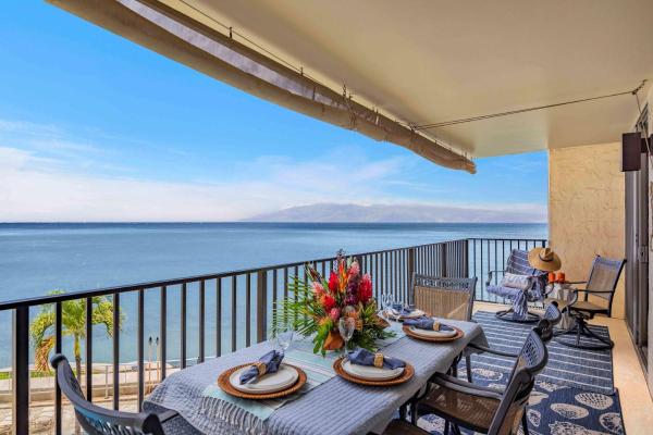 Oceanfront Whale Watching, Sunsets, Island Views On Big Lanai - Maui, HI